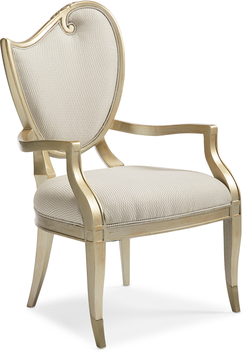 Caracole Fontainebleau 7pc Rectangle Dining Table Set