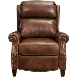 BarcaLounger Meade Recliner Worthington Cognac Unlimited Furniture