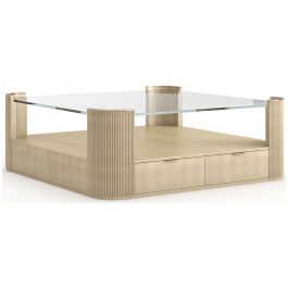 Caracole Classic Love Square Cocktail Table - Oracle | Unlimited Furniture