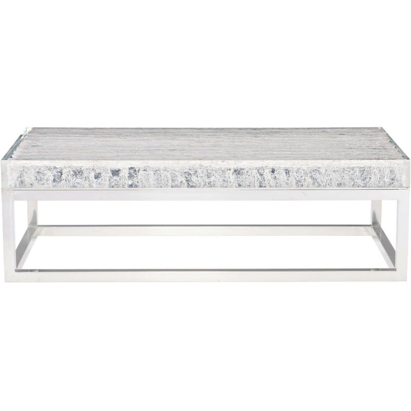 Bernhardt Furniture Interiors Arctic Cocktail Table | Unlimited Furniture