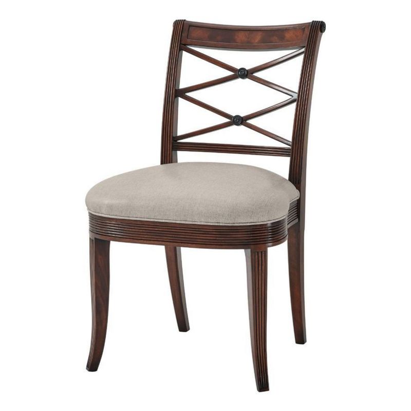 Theodore Alexander Essential The Regency Visitor's Dining Chair - Set ...