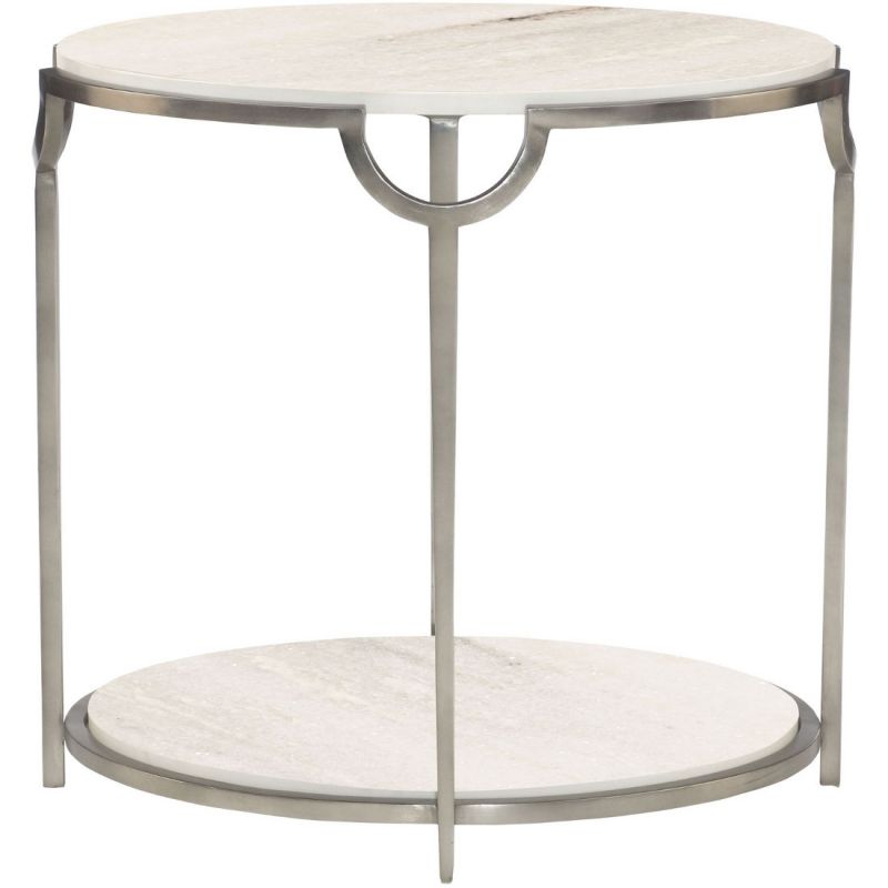 Bernhardt Morello Oval End Table | Unlimited Furniture