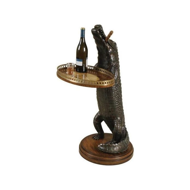 Maitland-Smith Alligator Occasional Table | Unlimited Furniture