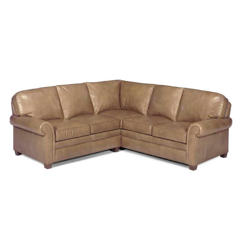 Hancock & Moore City Sectional | Unlimited Furniture