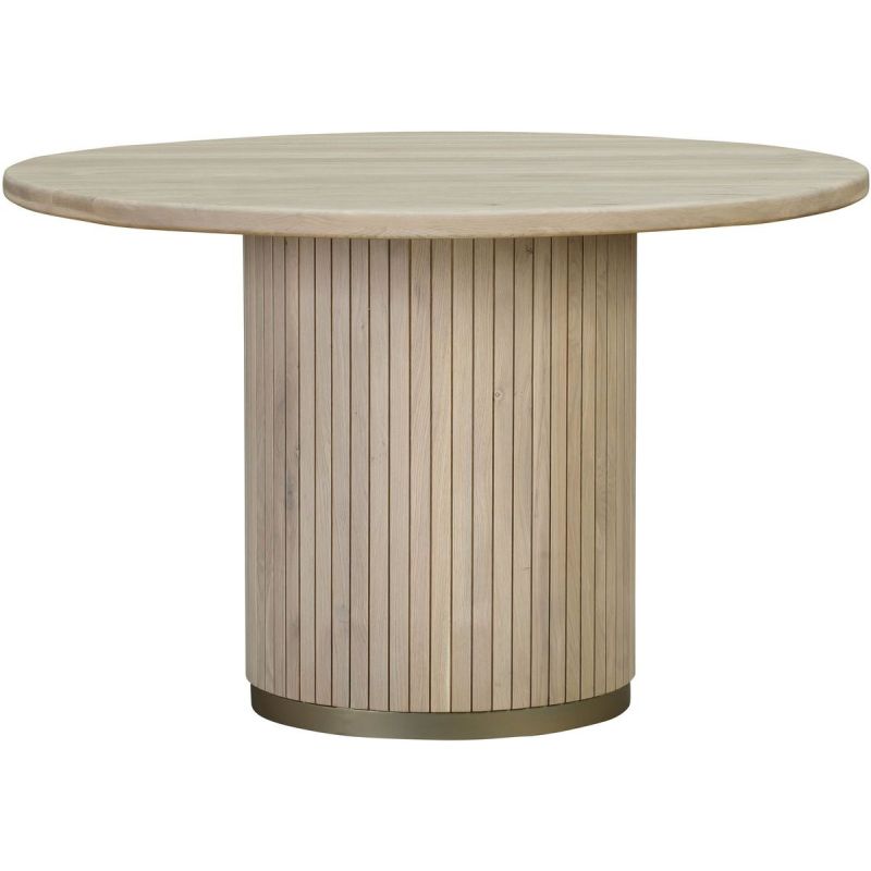 TOV Furniture Chelsea Oak Round Dining Table