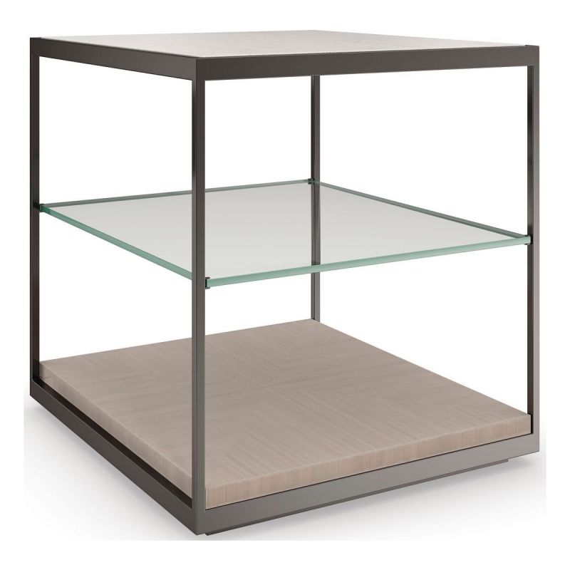 Caracole Classic Quadrant End Table | Unlimited Furniture