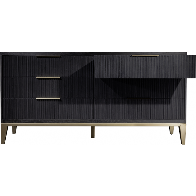 Alder & Tweed Furniture Caleb Six Drawer Dresser | Unlimited Furniture