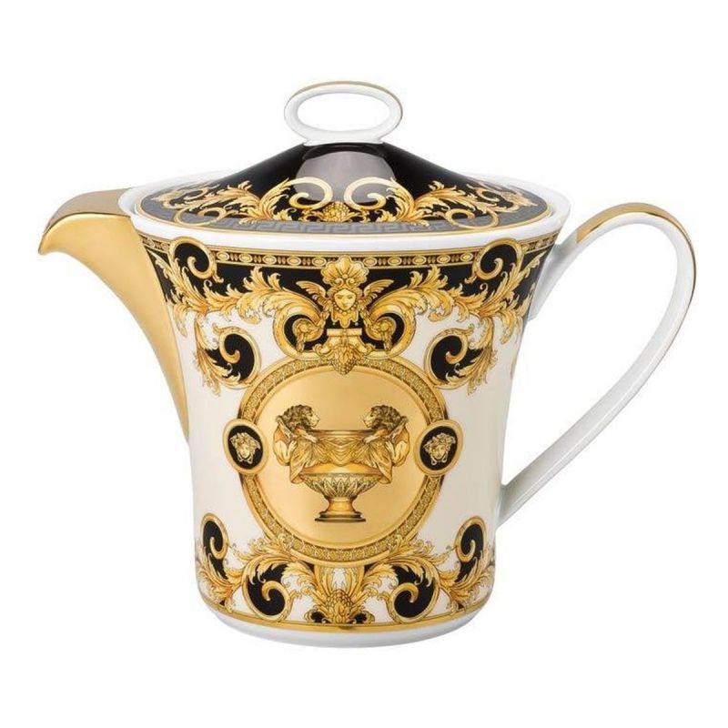 Versace Prestige Gala Tea Pot, 43 ounce | Unlimited Furniture