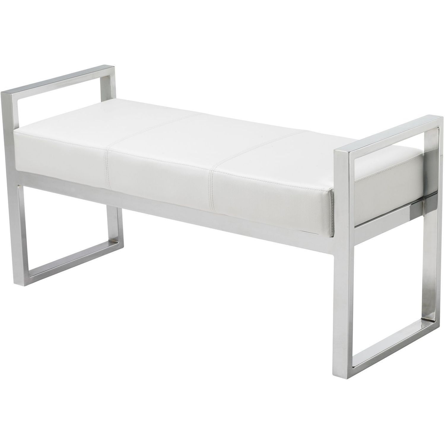 Sunpan Ikon Arch Console Table - White | Unlimited Furniture