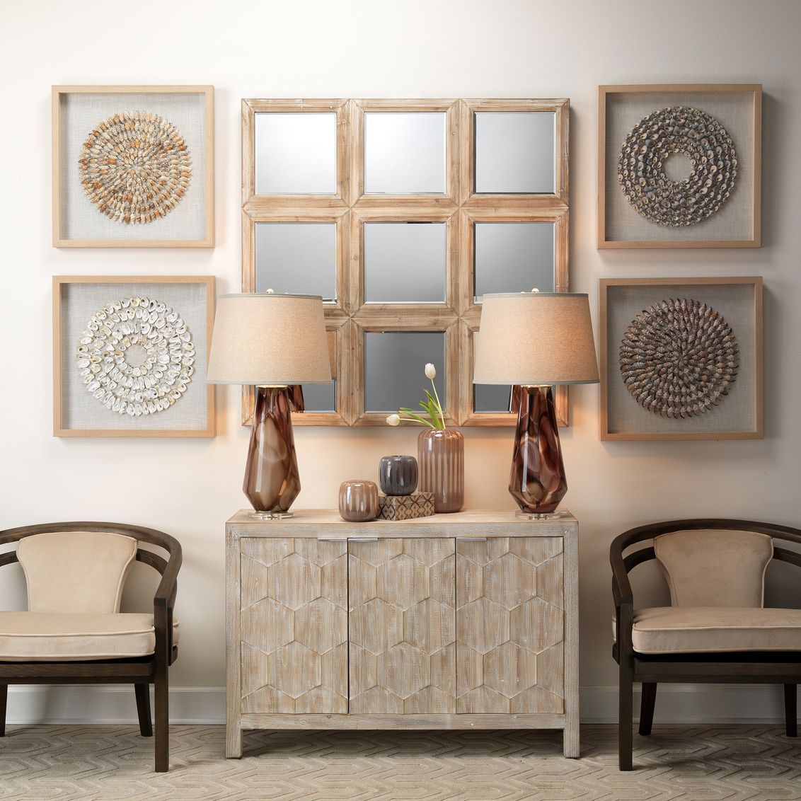 Jamie Young Co Everett Openwork Console Table | Unlimited Furniture