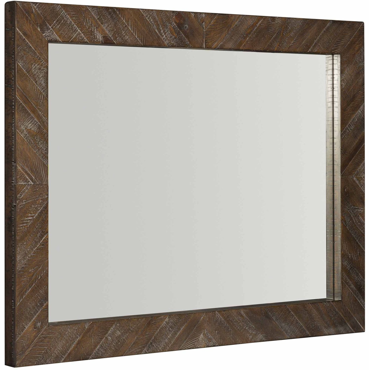 Bernhardt Furniture Loft Logan Square Oakley Round Metal Mirror ...