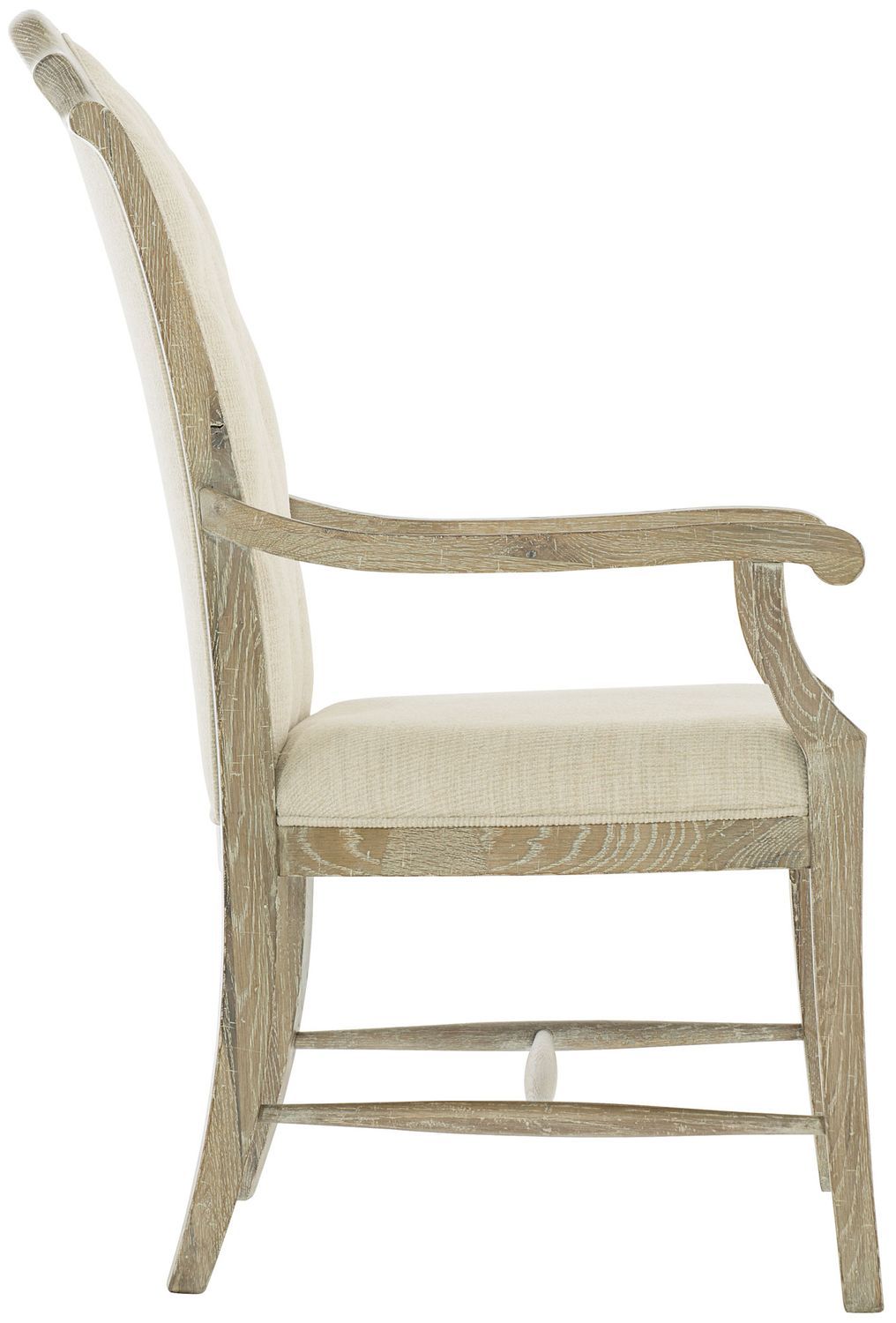 Bernhardt Furniture Rustic Patina Ladderback Side Chair in Sand ...