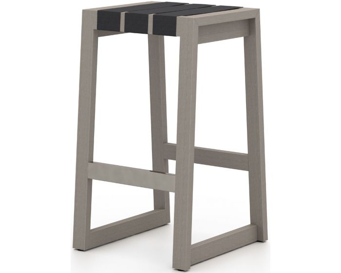 Four Hands Solano Sonoma Outdoor Bar Stool - Grey