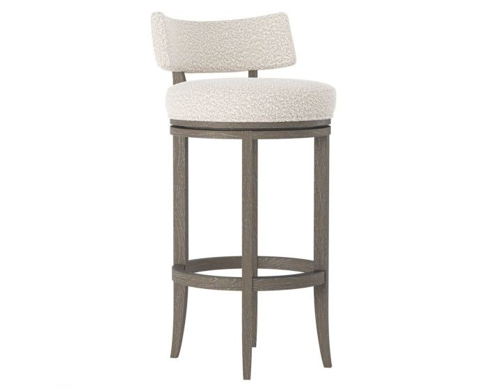 Bernhardt Furniture Hirsch Fabric Bar Stool | Unlimited Furniture