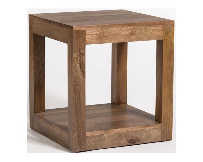 Alder & Tweed Furniture Morgan End Table in Brindled Ash | Unlimited ...