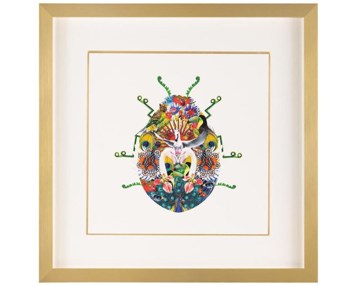 John Richard Amy Shaw's Fantasy World Collection: Beetle Art Frame