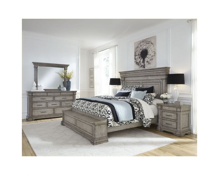 Pulaski Furniture Madison Ridge Storage Bedroom Set, King
