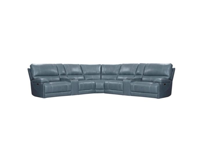 Parker Living Whitman 7pc Verona Azure Powered By Freemotion Modular ...