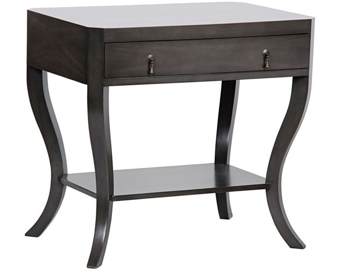Noir Furniture Weldon Side Table, Pale | Unlimited Furniture